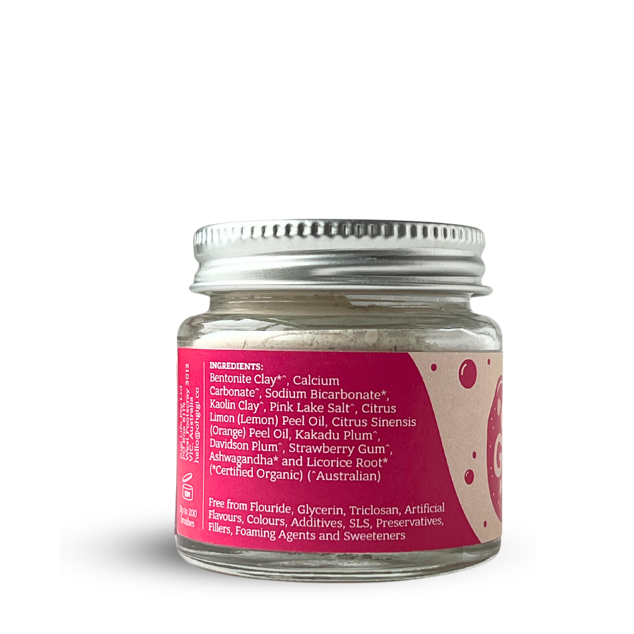 Organic Tooth Powder 'Fruity+ Brush' – ohGiGi